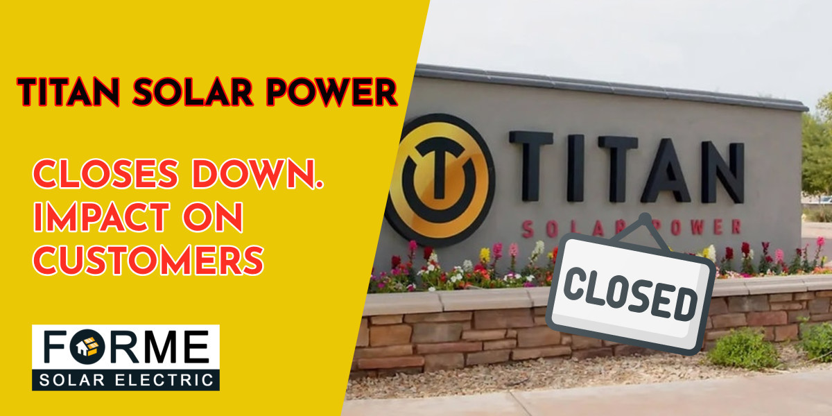 Titan Solar Power Has Closed Down - What Now?